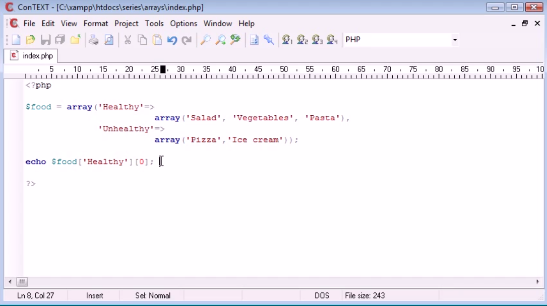 ExtraTutorials: Multi Dimensional arrays in php ExtraTutorials: Multi Dimensional arrays in php