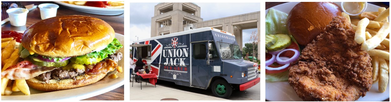 This week's food truck lineup coming to the Clubhouse: Union Jack on ...