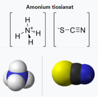 WANIBESAK: Amonium Tiosianat (ammonium thiocyanate) ǀ Kegunaan, Sifat ...