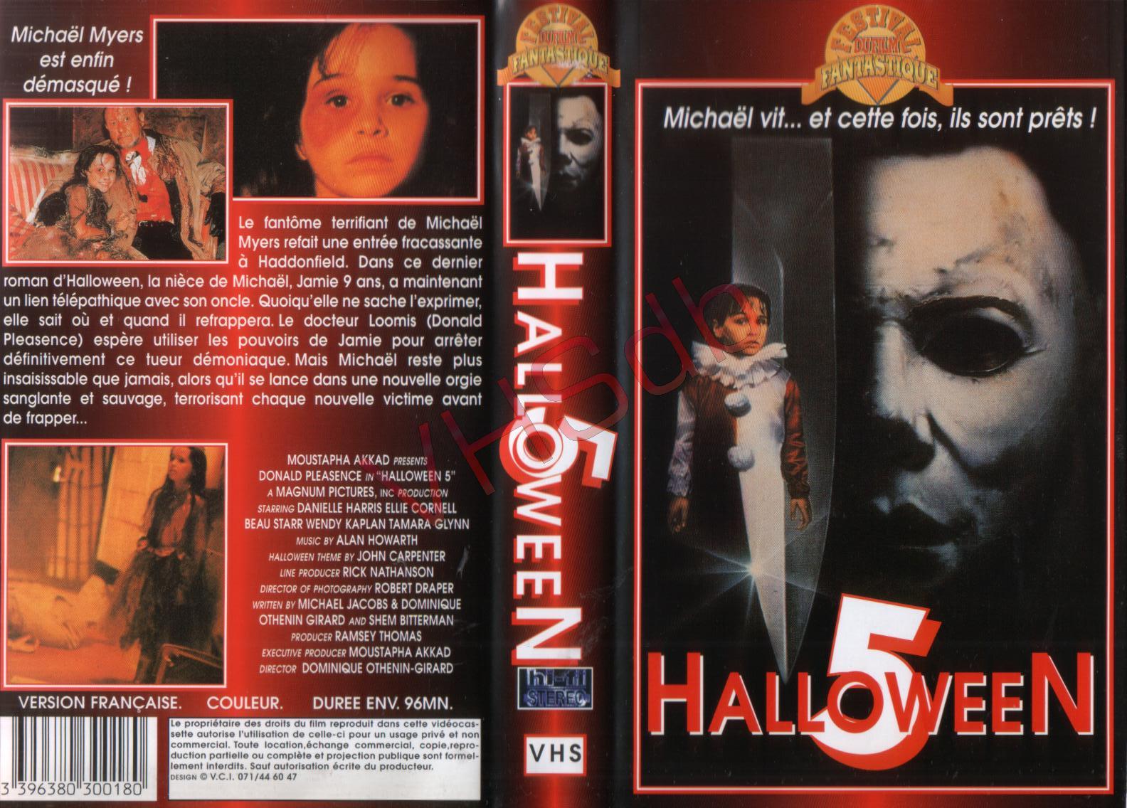 The Horrors of Halloween: HALLOWEEN 5: THE REVENGE OF MICHAEL MYERS ...