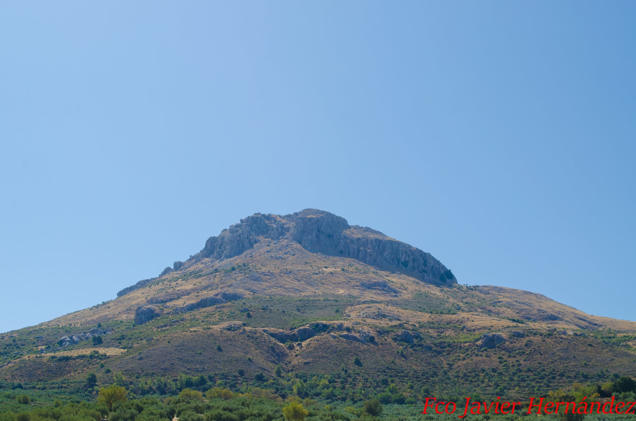 Lugares de Granada con encanto. : Posición Collado Cerro de la Cruz ...