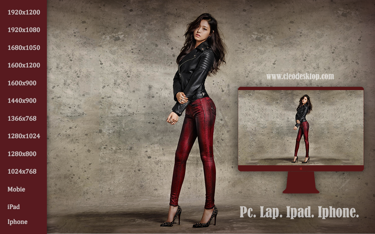 Aoa Seolhyun Sexy Red Jean Windows10 Themes I Cleodesktop