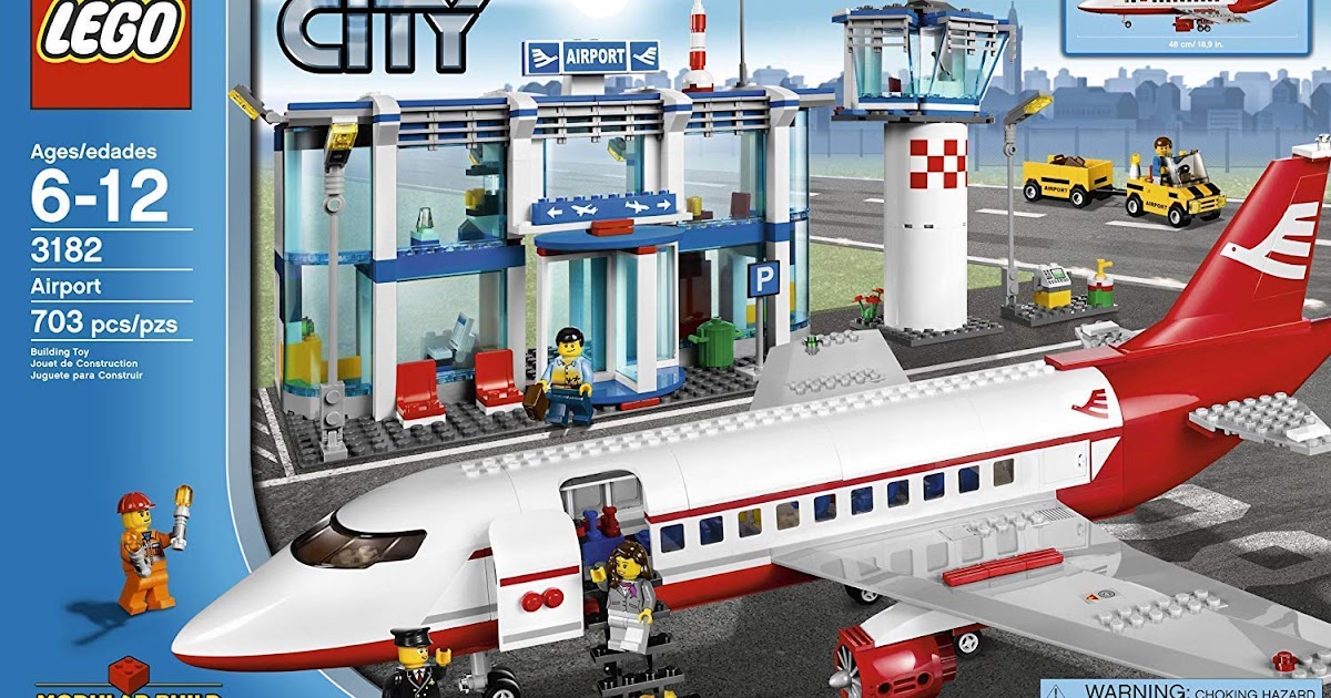 Reviewing Lego City Airport | Lego City Set #3182