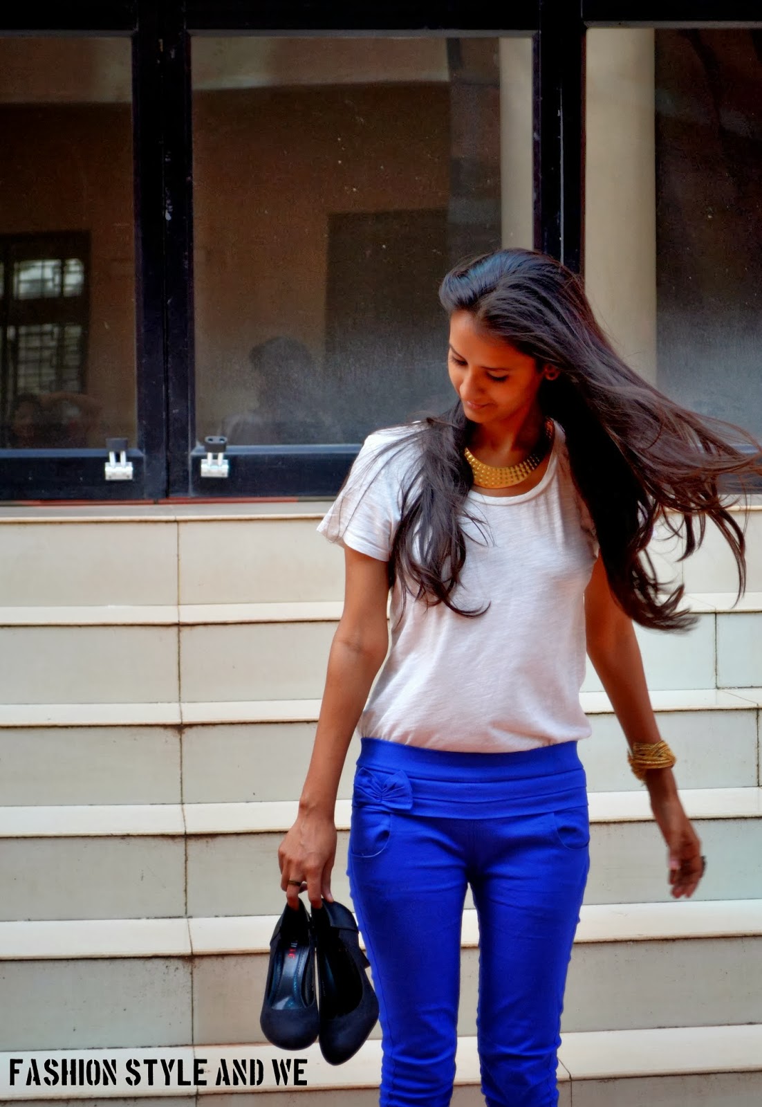 FASHION STYLE AND WE !!: HOW TO WEAR COBALT BLUE??