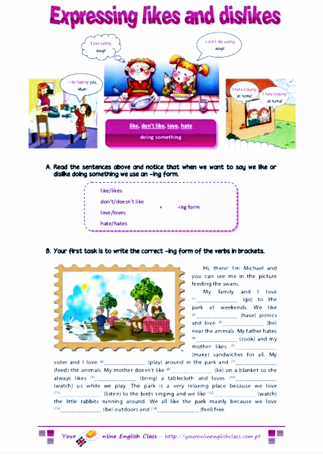 Family likes and Dislikes...##11-6-20