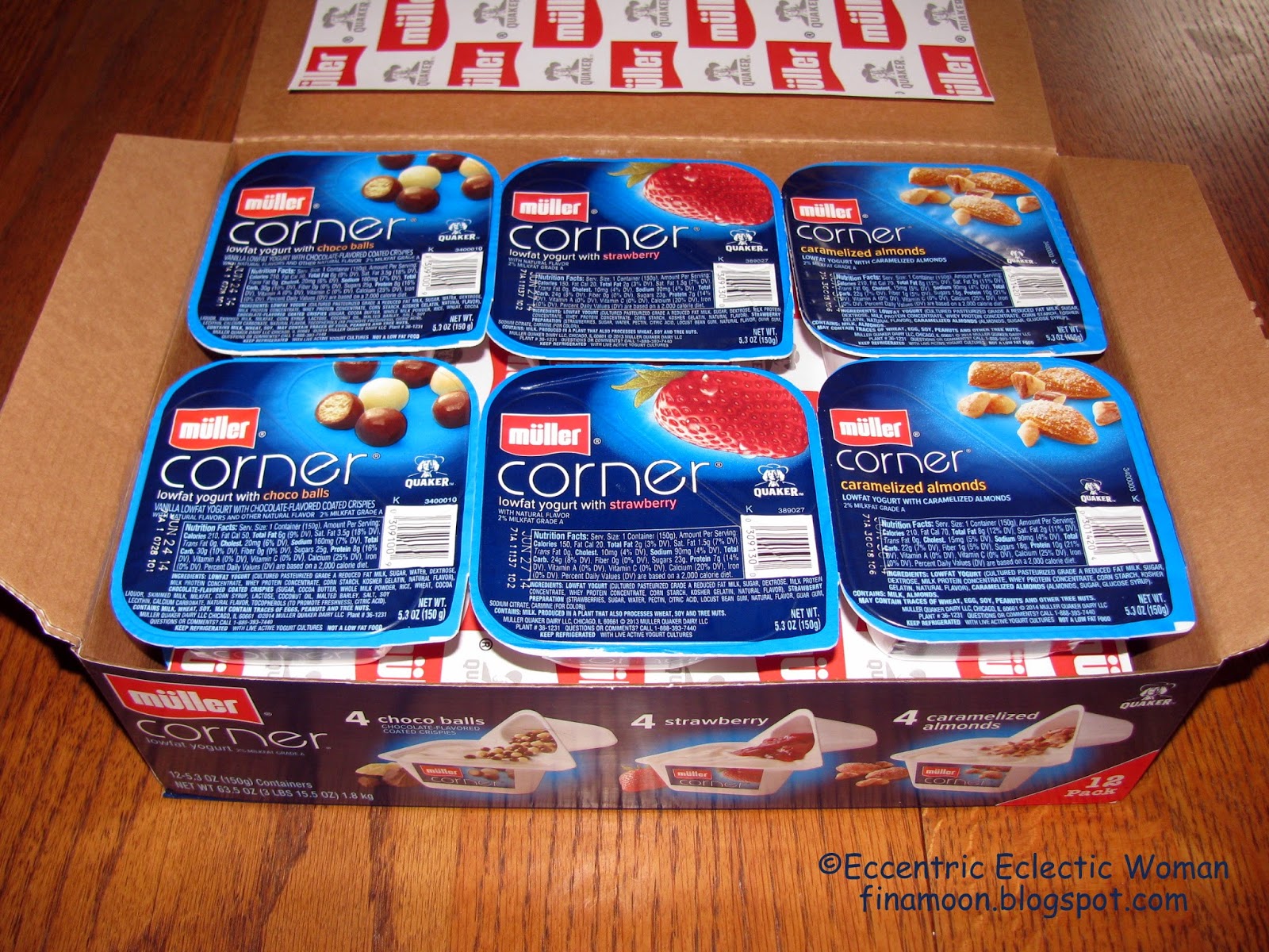Eccentric Eclectic Woman: Müller Corner Yogurt Review and Costco ...