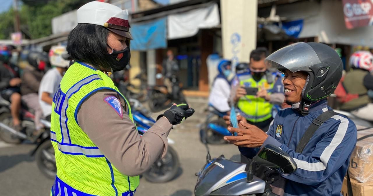 Satlantas Polresta Bogor Pantau Lima Lokasi Operasi Patuh Lodaya | Bogor Channel