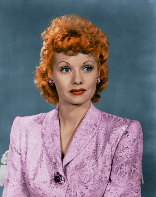 A Blog about Lucille Ball: Lucille, Colorized