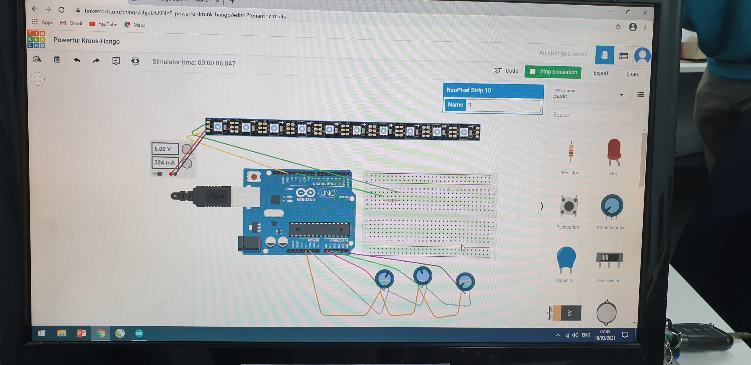 JonDent - Exploring Electronic Music: Arduino Workshop 2 - LED strips
