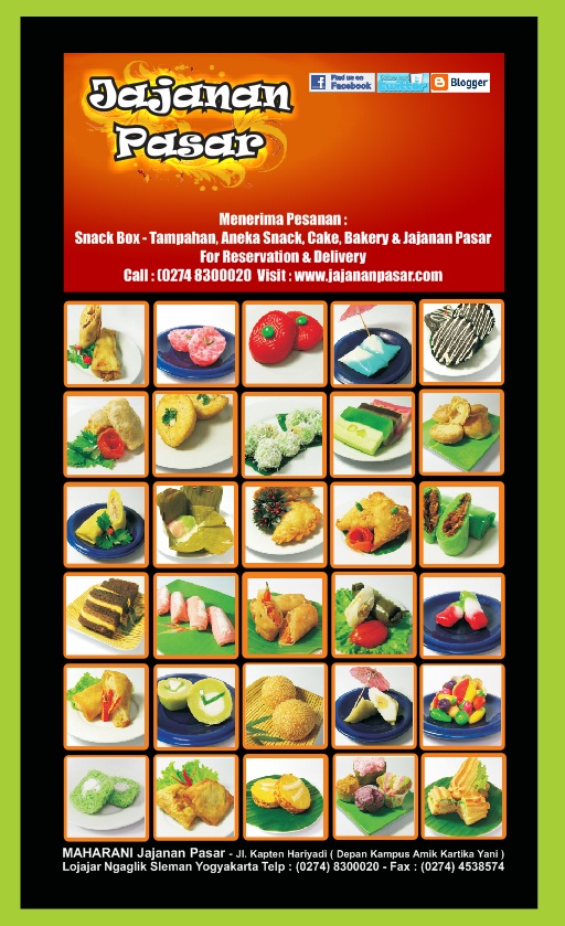 Snack, Cake, Bakery & Jajanan Pasar: Snack Box Yogyakarta| Jajanan ...