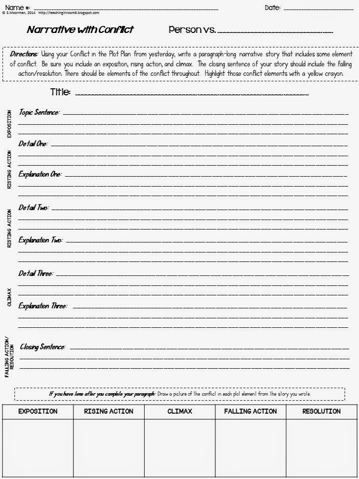 Teaching about Story Conflict | Teaching in Room 6