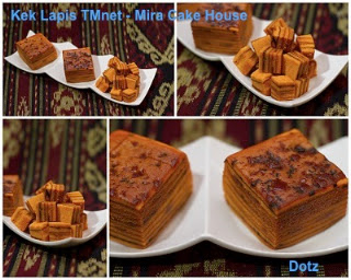 Cyber Info: KEK LAPIS MIRA CAKE HOUSE