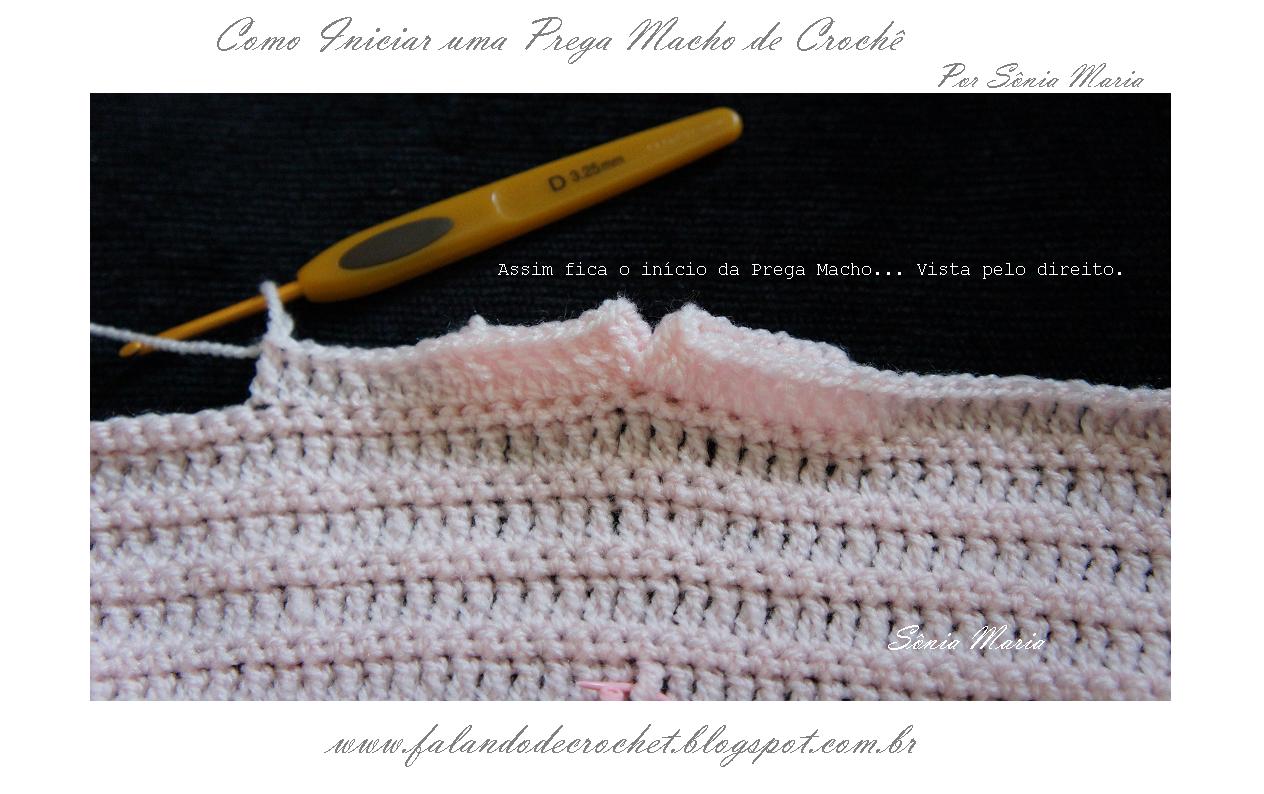 COMO FAZER UMA PREGA MACHO DE CROCHE