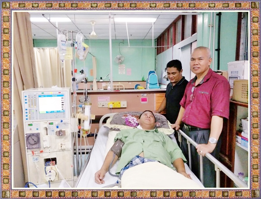 Gerai Best: Melawat Che Johan di Hospital Sultanah Nur Zahirah