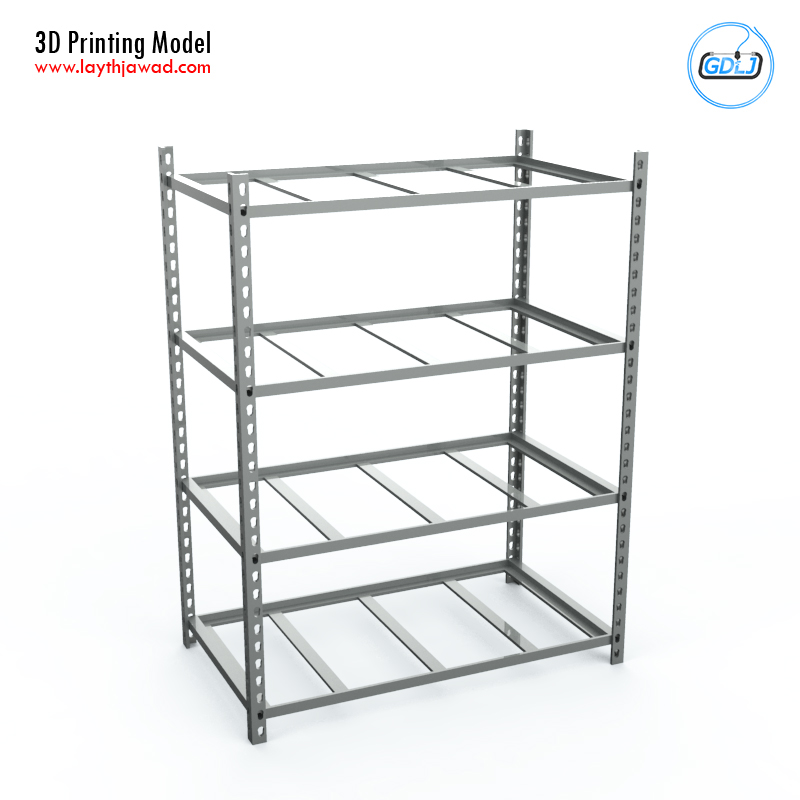 Shelf Unit 3D Printing Model | Layth Jawad