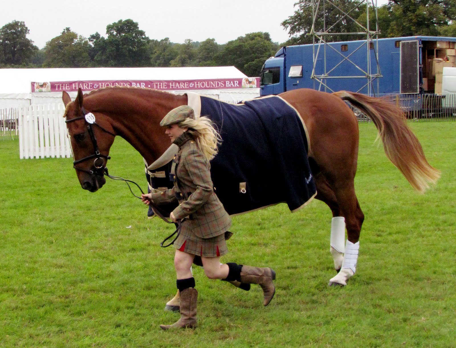 Holland Cooper: BURGHLEY HORSE TRIALS TROT UP DAY