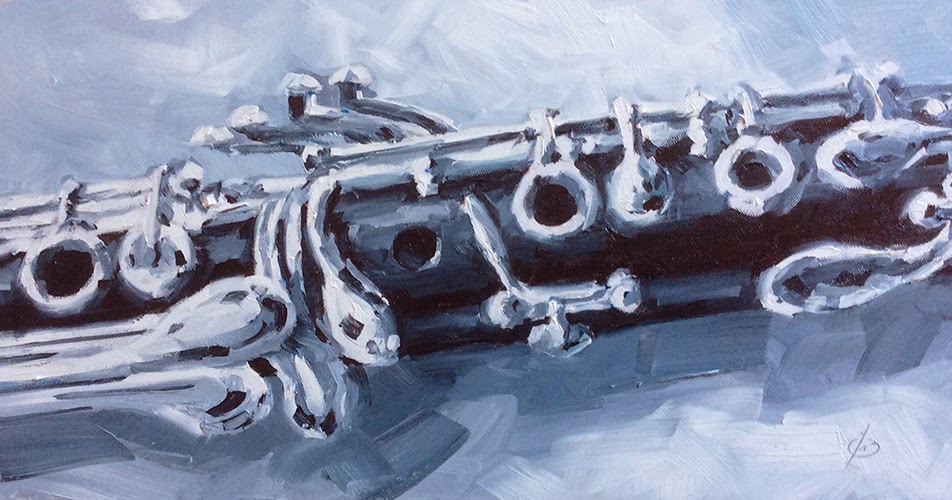 Clarinet Painting