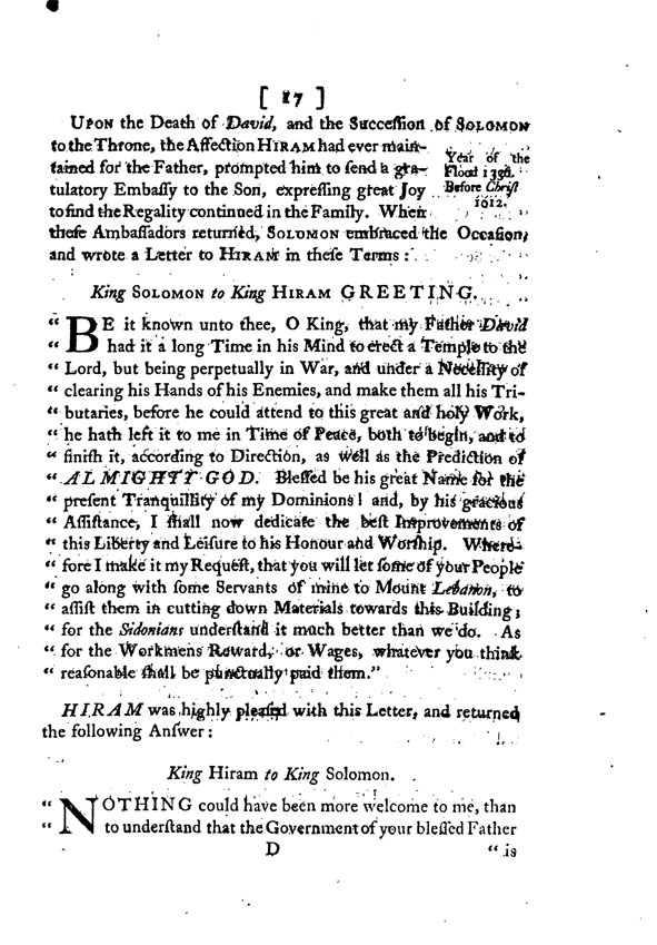 LES SENTIERS D’HERMÈS: ANDERSON The Constitutions of the Free-Masons ...