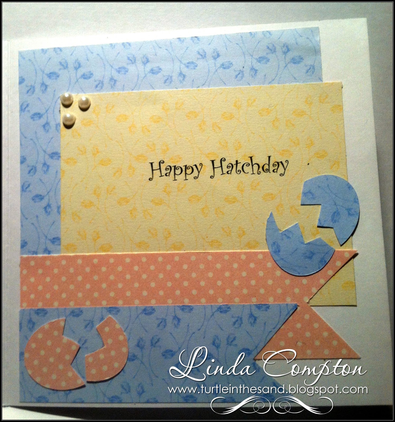 Turtle In The Sand: Happy Hatchday