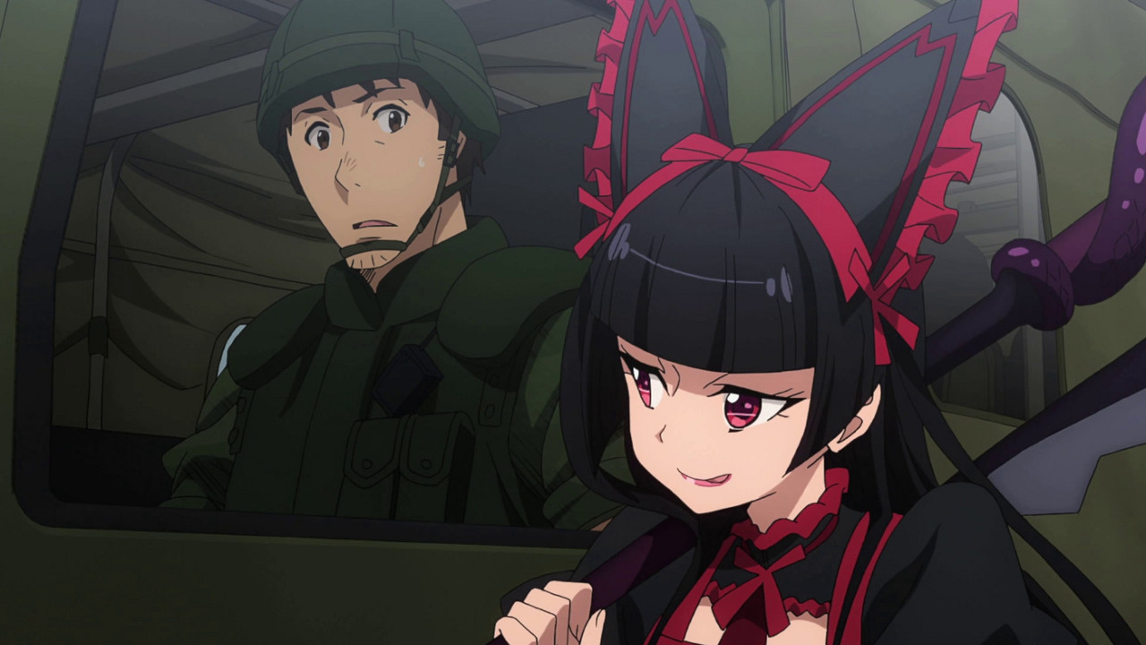 Opis anime GATE - przejdź przez bramę do świata fantasy | Animeholik ...