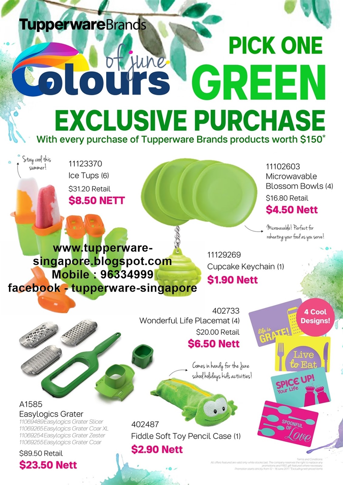 Buy Tupperware in Singapore: Special Promotions from 12th to 18th June ...