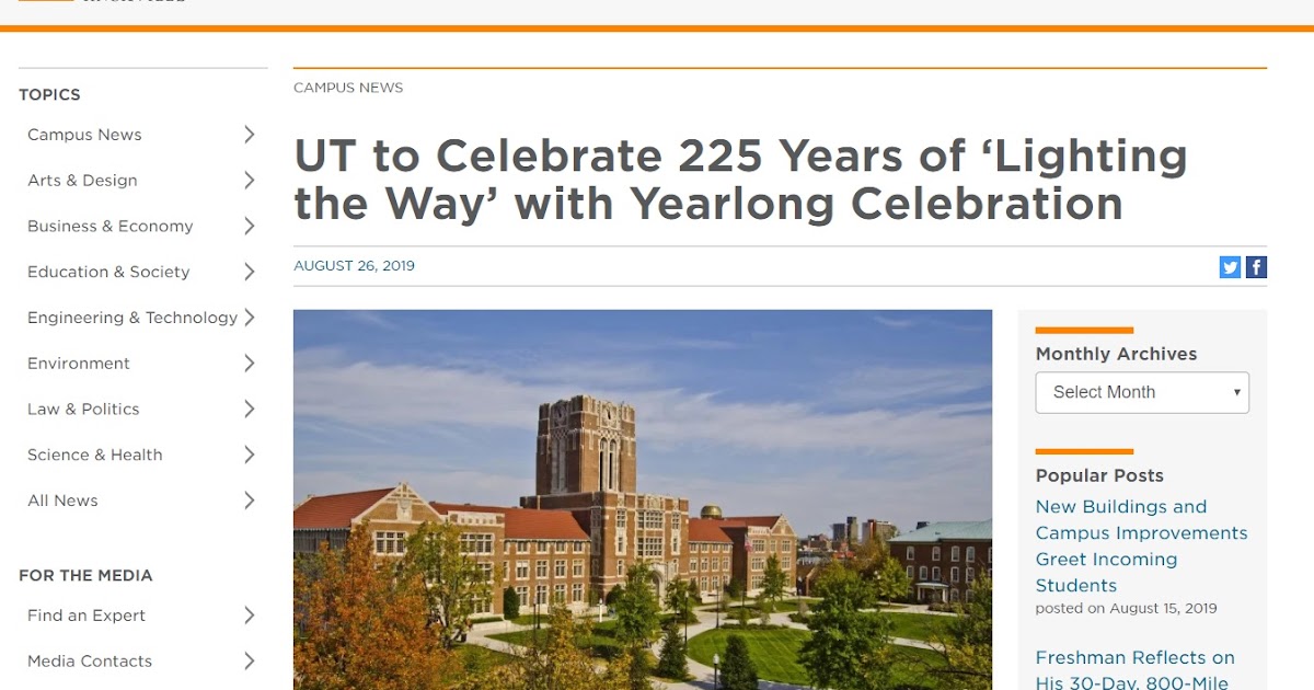 College History Garden: University of Tennessee at Knoxville Begins ...