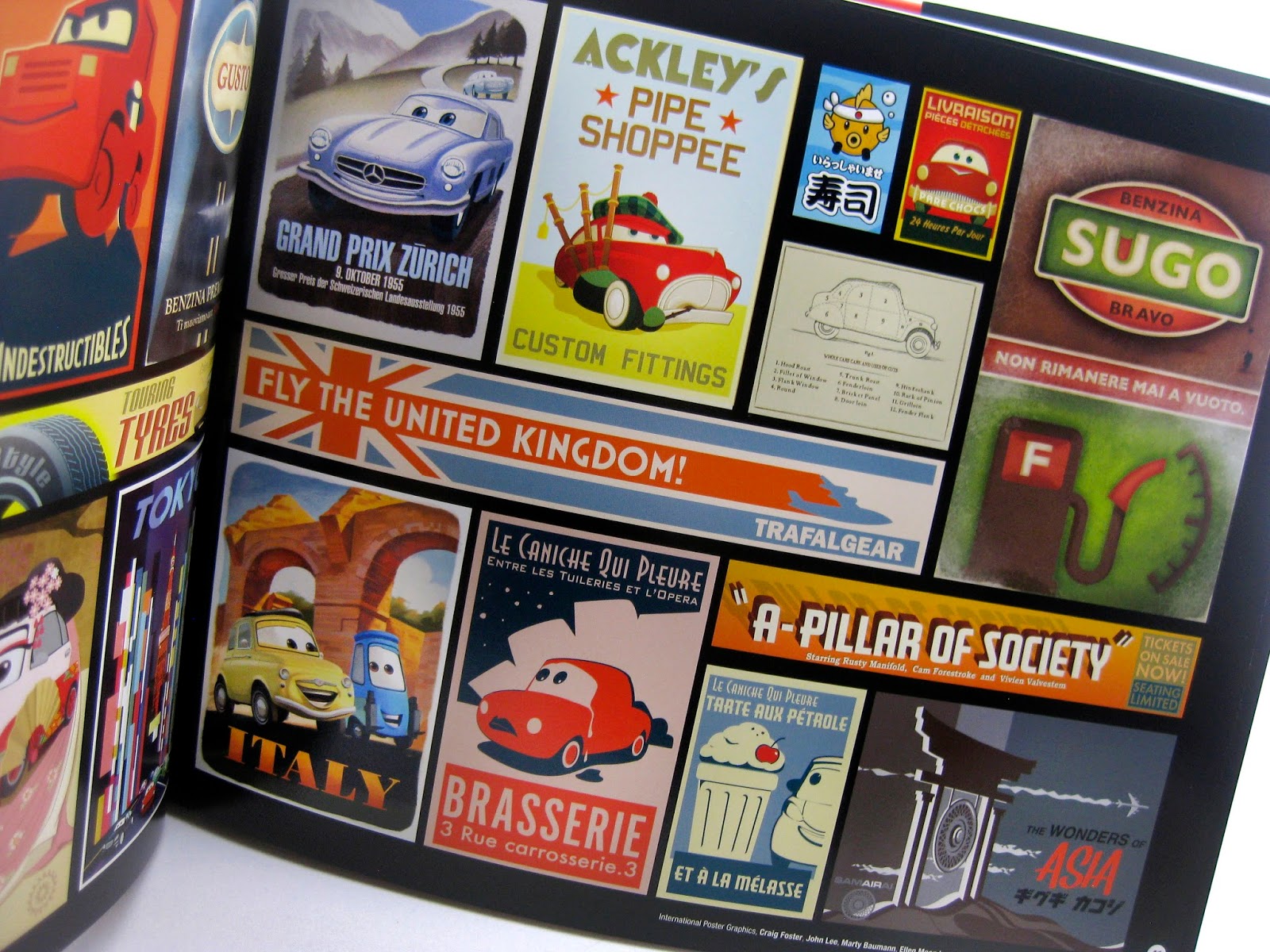 Dan the Pixar Fan: Cars 2: Art of Book