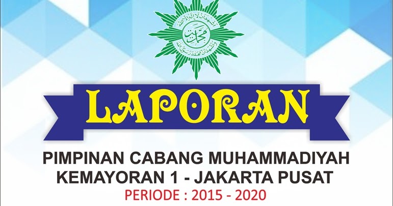 Desain Cover Buku Panduan Musyawarah Cabang (MUSCAB) Muhammadiyah