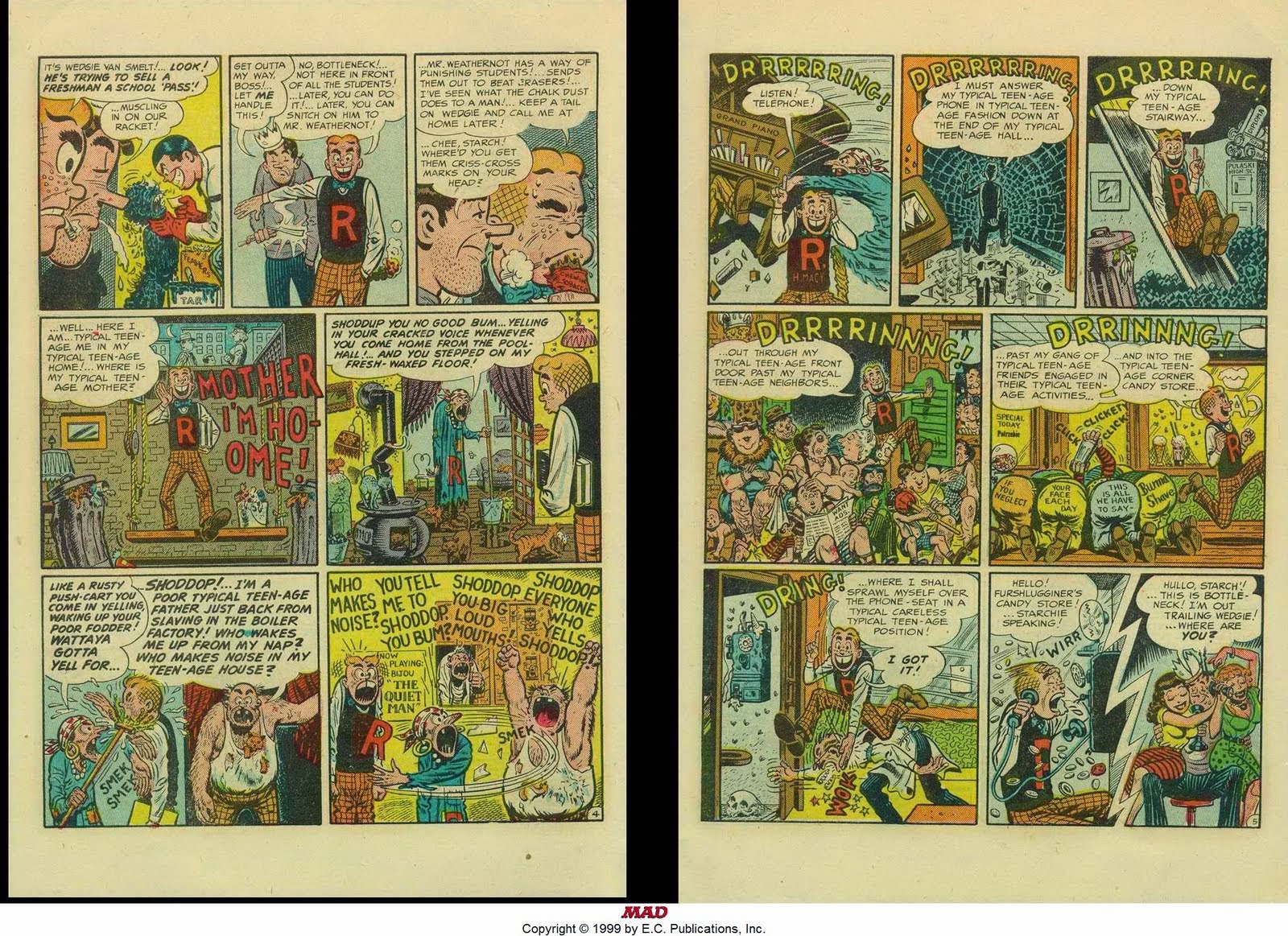 Chicken Fat: SUNDAY FUNNIES!!Archie vs Starchie Vs Goodman Beaver