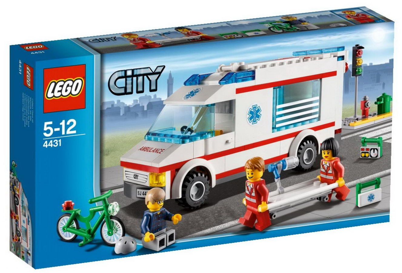 onetwobrick29: LEGO set database: set database: LEGO 4431 ambulance