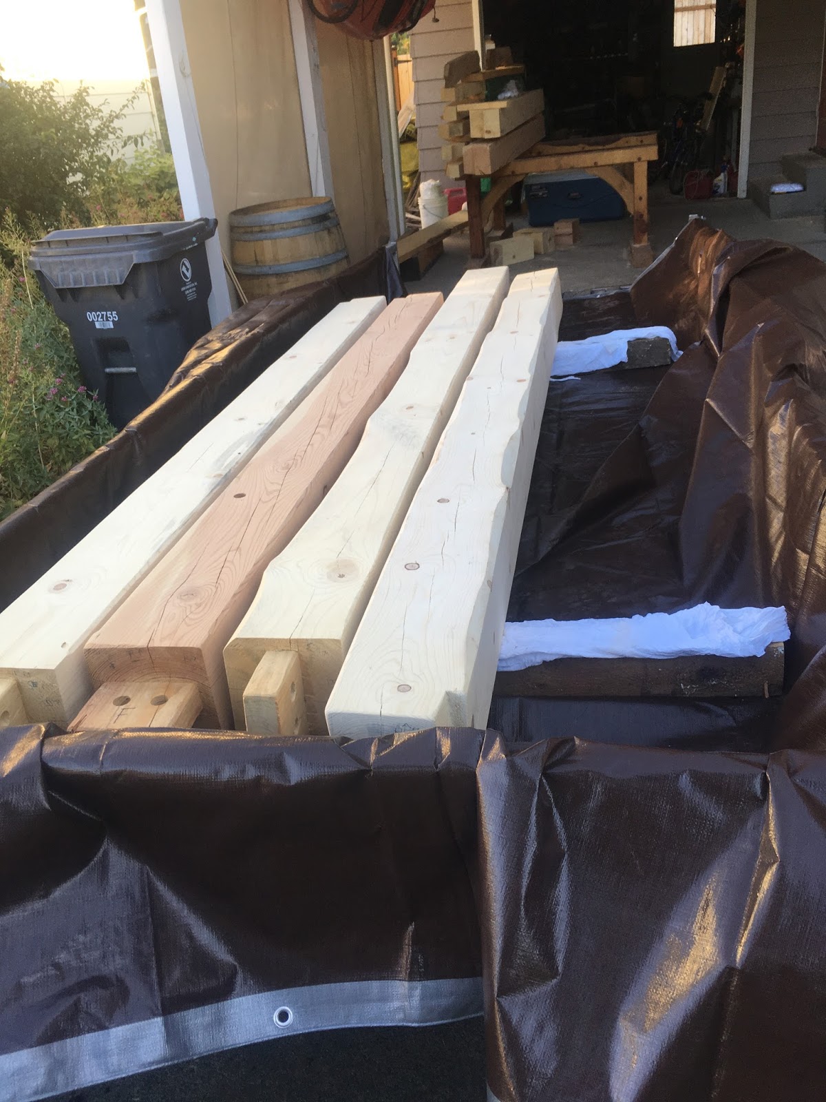 Timber Framing a North Idaho Cabin