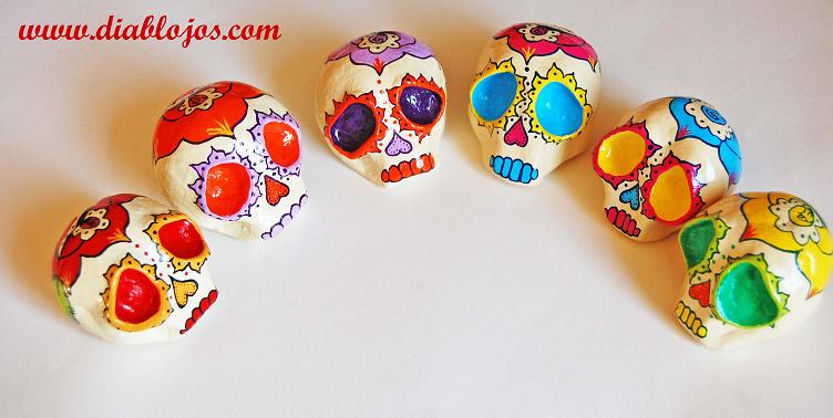 Diablo Jo's Rockabilly Accessories: Diablo Jo's New clay Sugar Skull ...