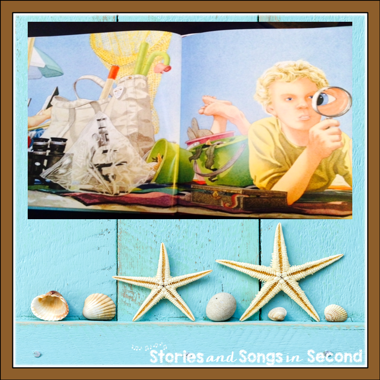 Flip Flops, Beach Chairs, and Great Books! | Stories and Songs in Second