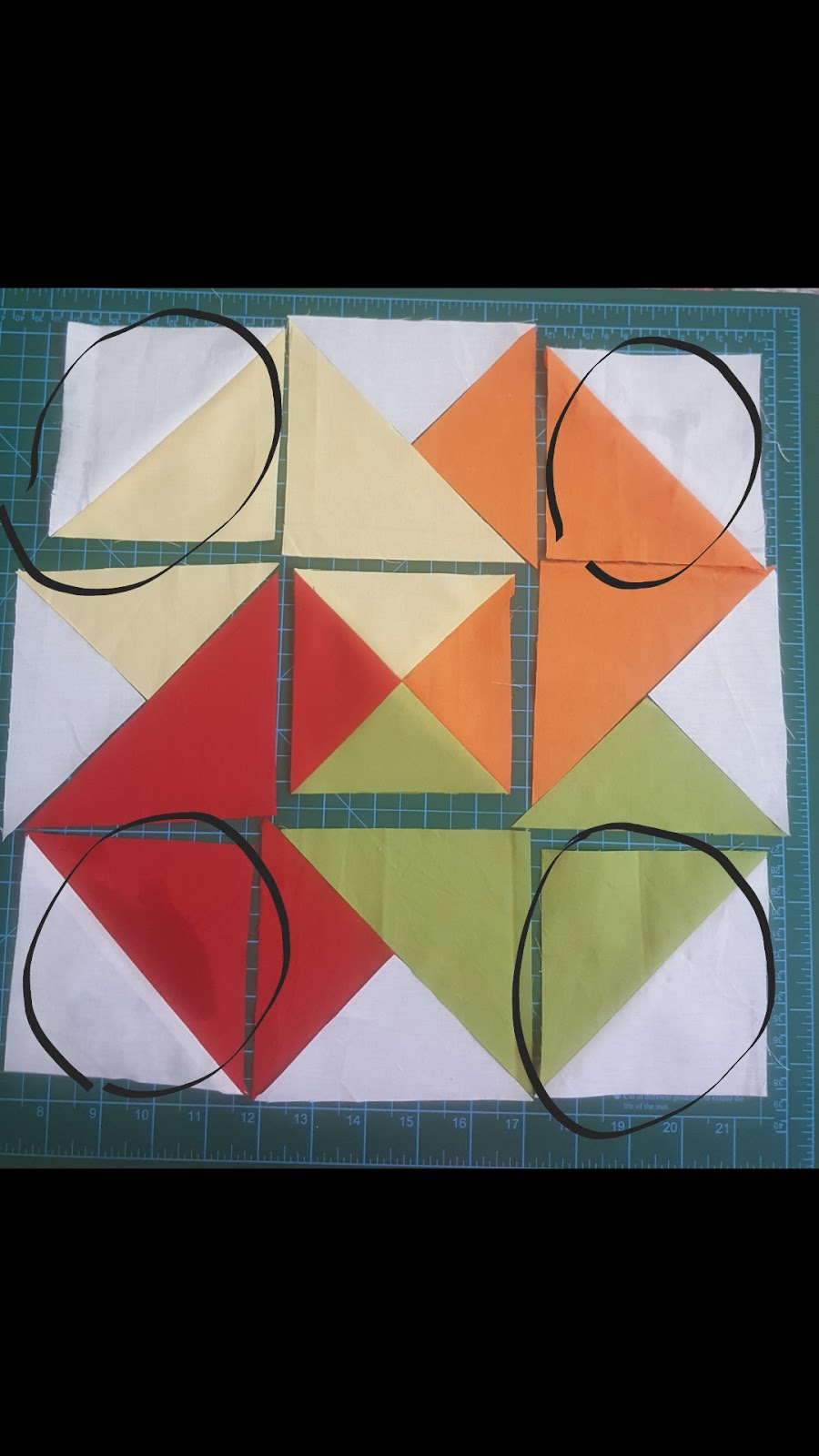 card trick quilt block tutorial | All about patchwork and quilting