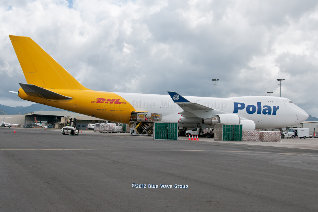 HNL RareBirds™: Polar/DHL's N453PA