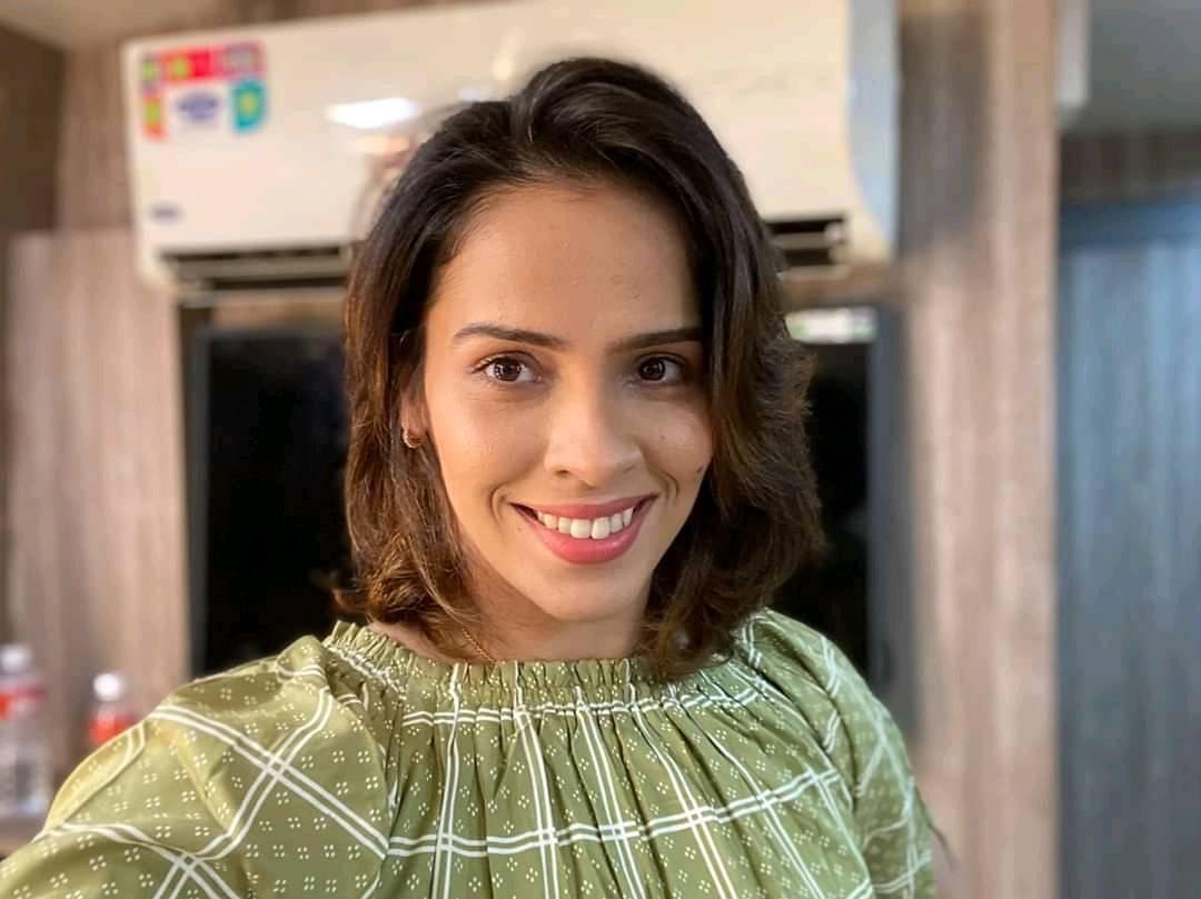 Saina Nehwal latest hair style | After lock down hair cut - Village ...