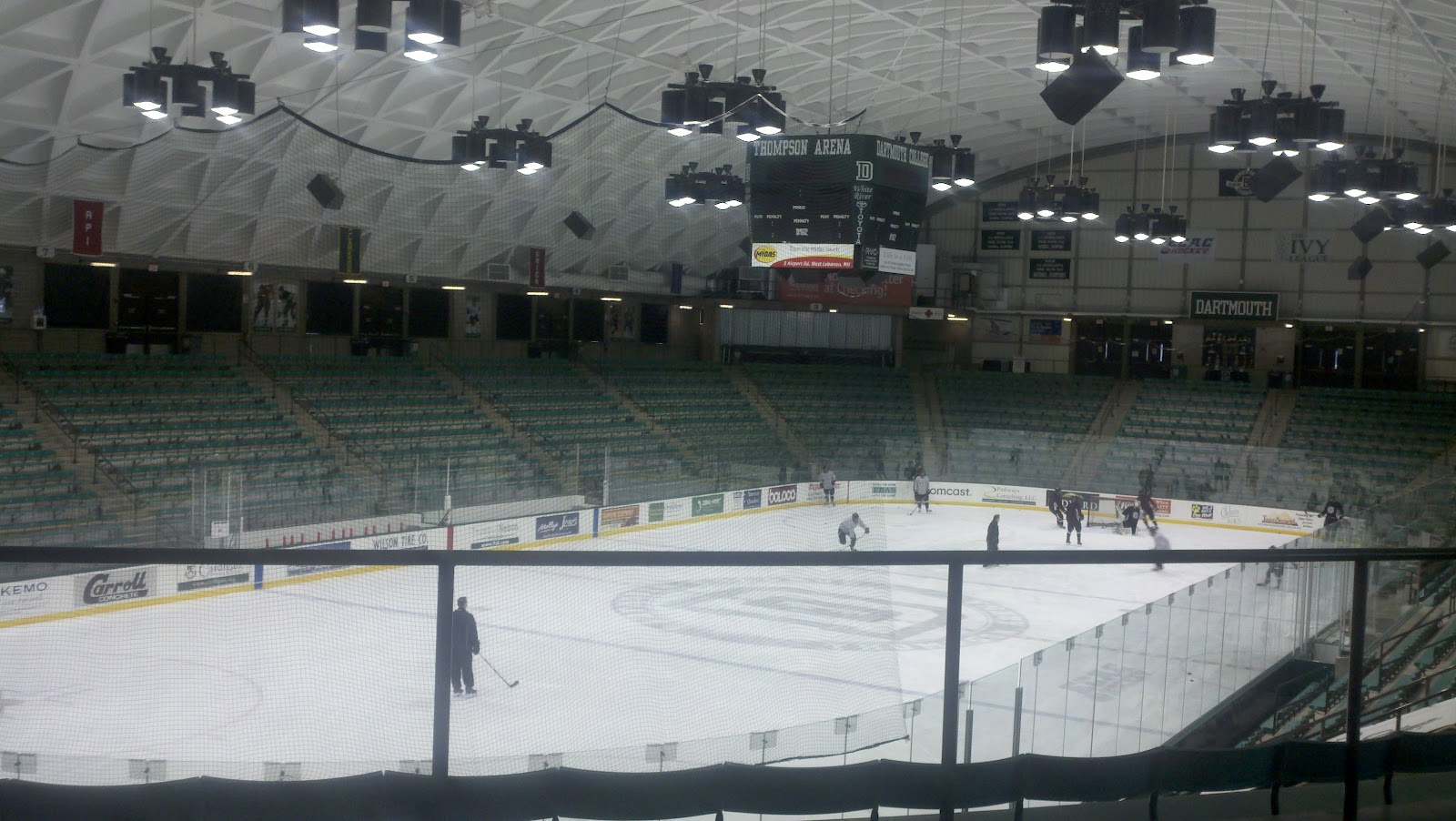 1989 And Still Waiting: Rink Review: Dartmouth's Thompson Arena