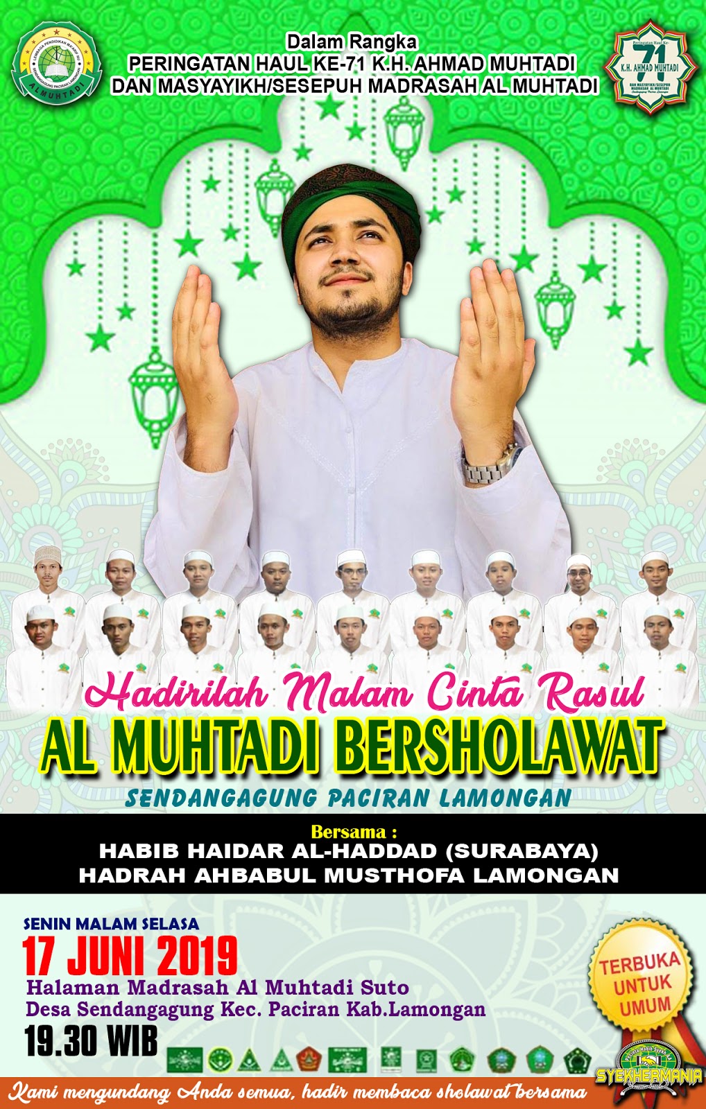 PAMFLET AL MUHTADI BERSHOLAWAT - KANG AIDI