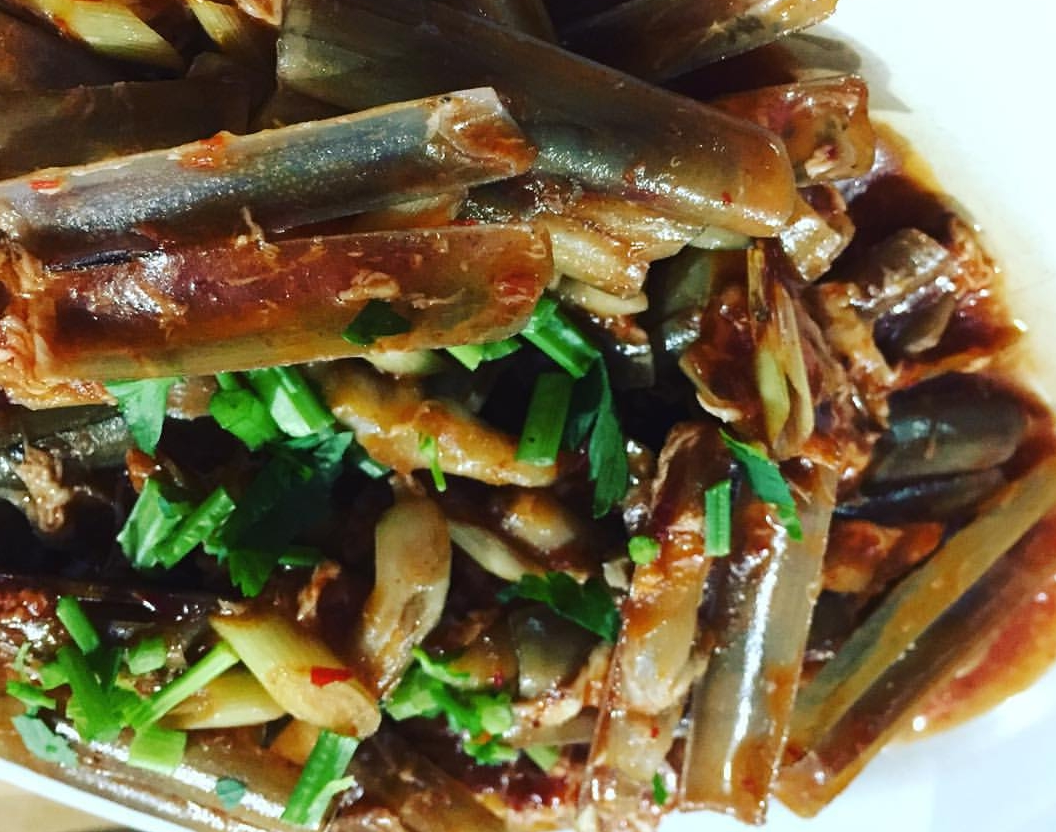 DUNIA MAKANAN: PEPAHAT @ SIPUT BULUH MASAK MASAM MANIS PECAH TELUR