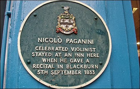 Niccolò Paganini : Luoghi