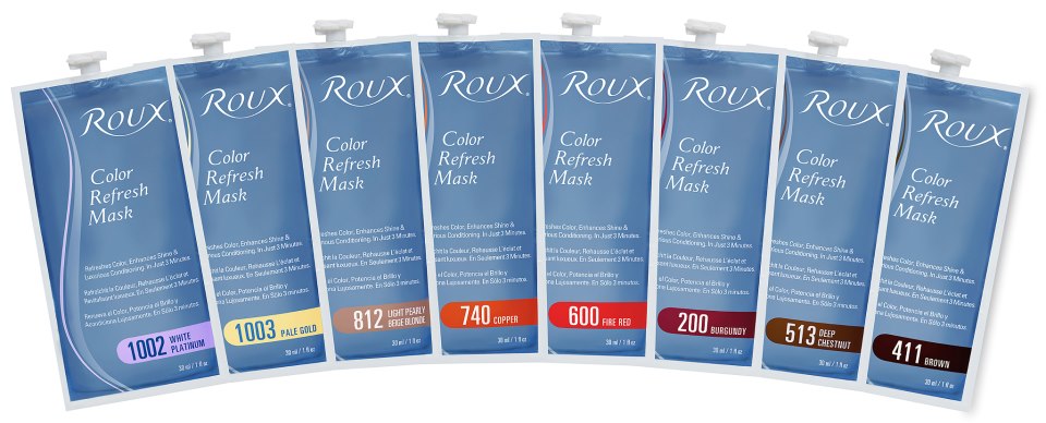 Revive Hair Color and Condition With NEW Roux Color Refresh Masks ...