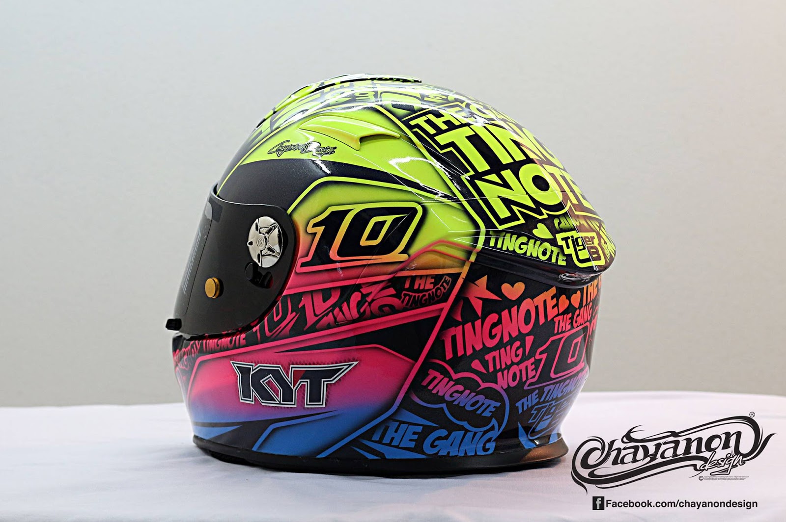 Racing Helmets Garage: KYT TingNote Sepang 2015 by Chayanon Design