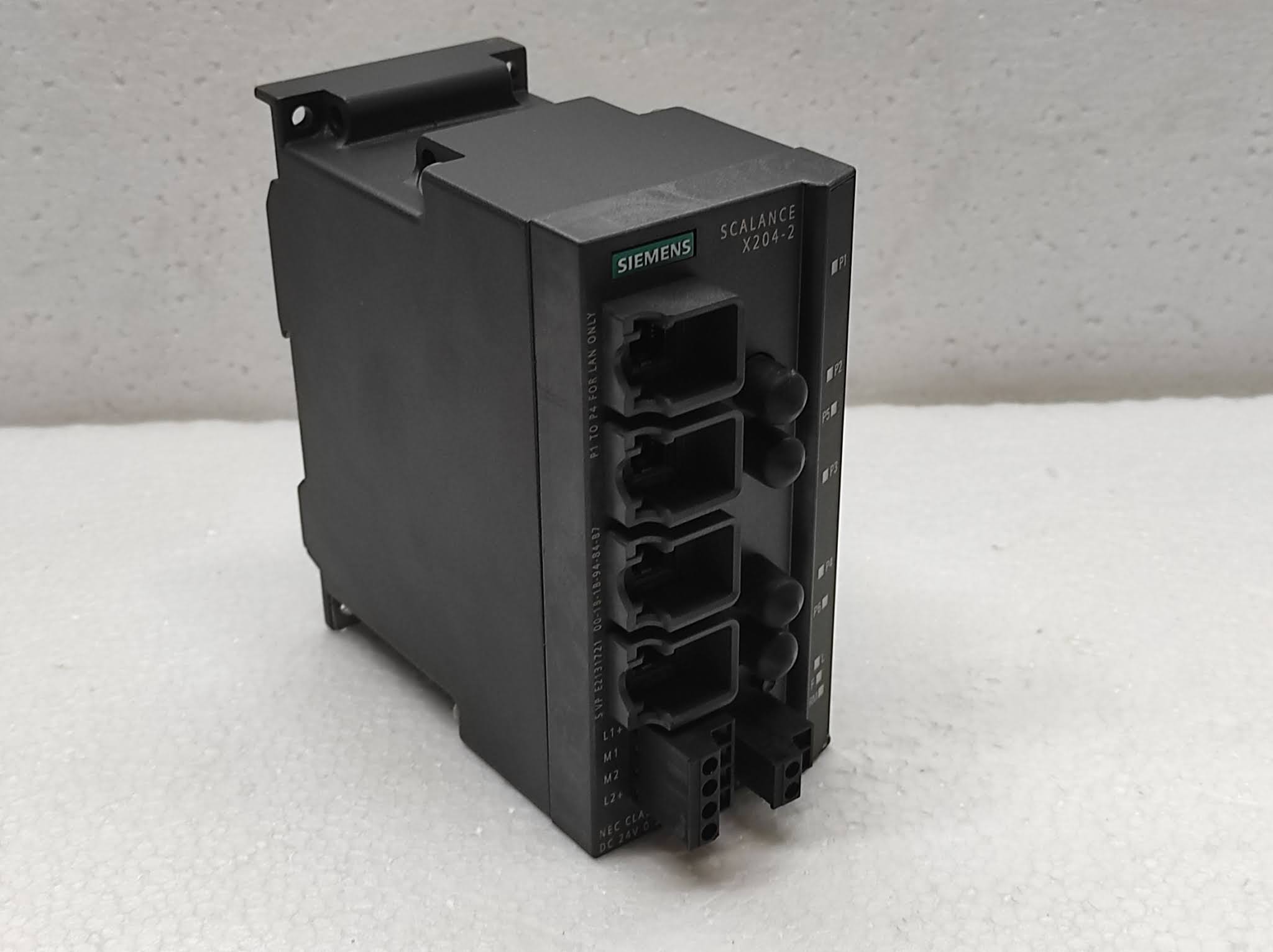 SIEMENS SCALANCE X204-2 6GK5204-2BB10-2AA3 SIMATIC NET INDUSTRIAL ...