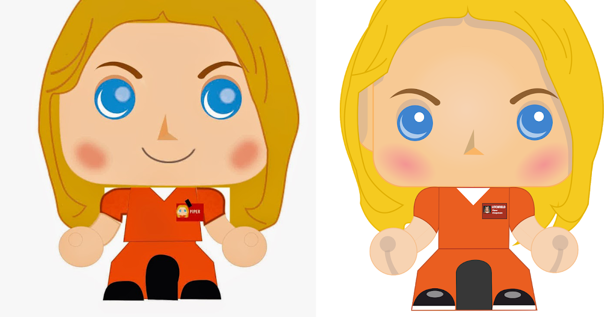 13 Papercraft mini piper chapman resubido
