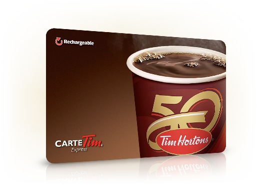 Les Coupons Rabais: Une carte cadeau Tim Hortons de 50$ à gagner!