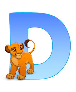 Kits imprimibles gratis : Abecedario Rey león