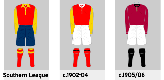 Complete Guide to Melchester Rovers Home Kits - Part 1 (1885 to 1965).
