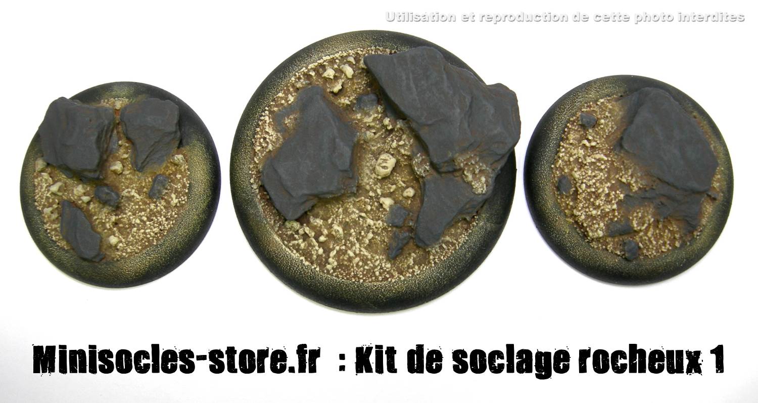 Minisocles Le Blog: [Tuto] Utilisation du kit de soclage rocheux 1