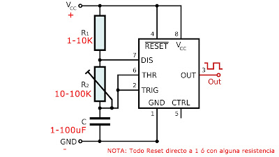 Contador de 2 bits Flip Flop J-K usando ICs 555 7473 y 7447 ...