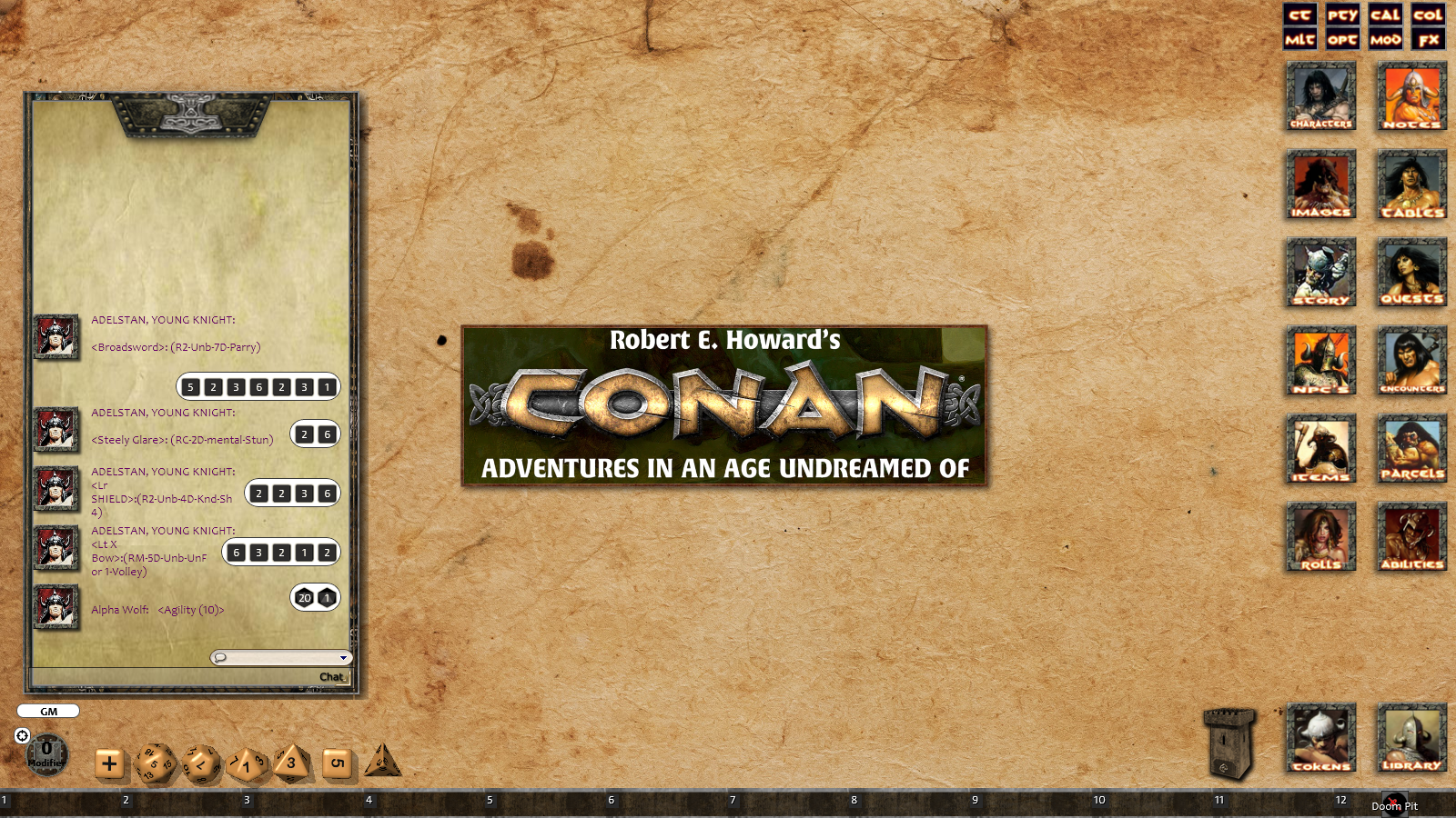 The Jolly GM: 2D20 Conan Theme Completed!